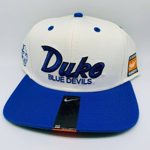 Nike | Accessories | Vintage Duke Blue Devils Ncaa Nike Hat Snapback ...